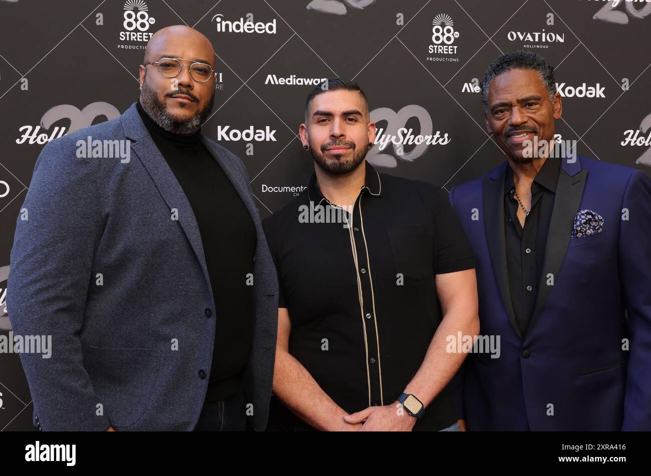 Hollywood, Ca. 8th Aug, 2024. Michael Perez-Lindsay, Rhett Lindsey ...