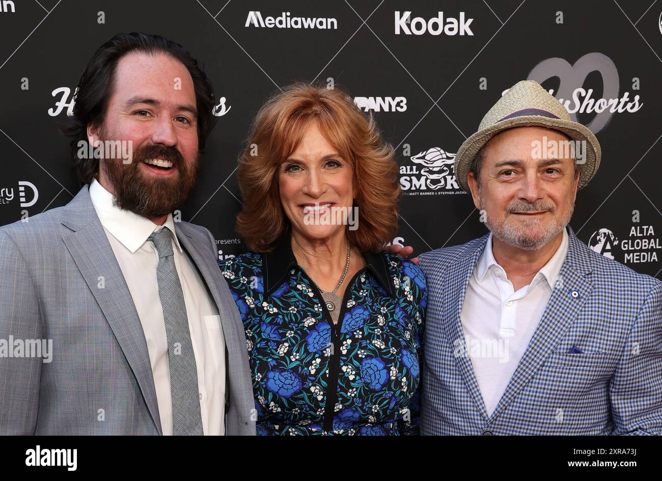 Hollywood, Ca. 8th Aug, 2024. Ben Foster, Carol Leifer, Kevin Pollak at ...