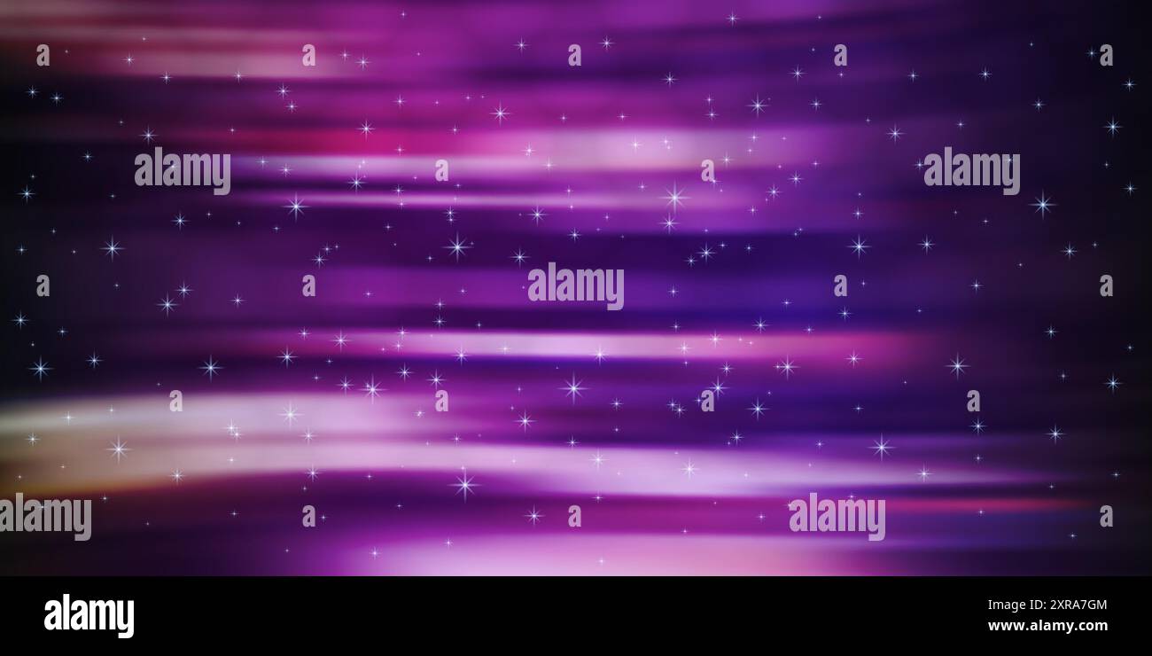 Abstract Starry Sky - Holiday, Christmas Background Design Stock Vector ...