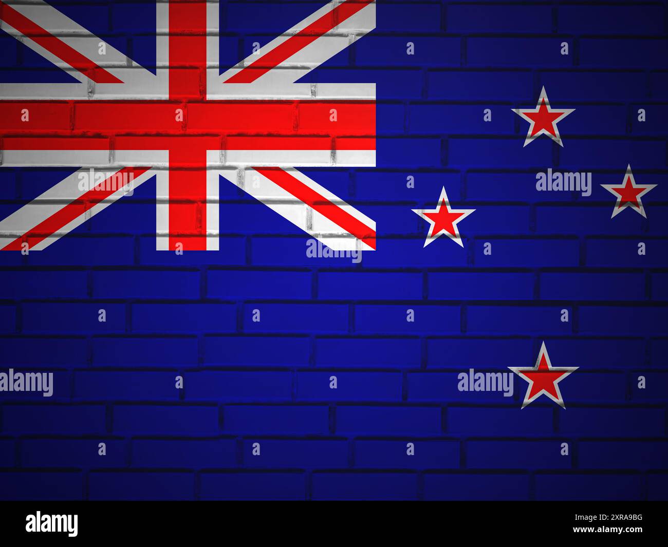 New zealand flag 3d hi-res stock photography and images - Alamy