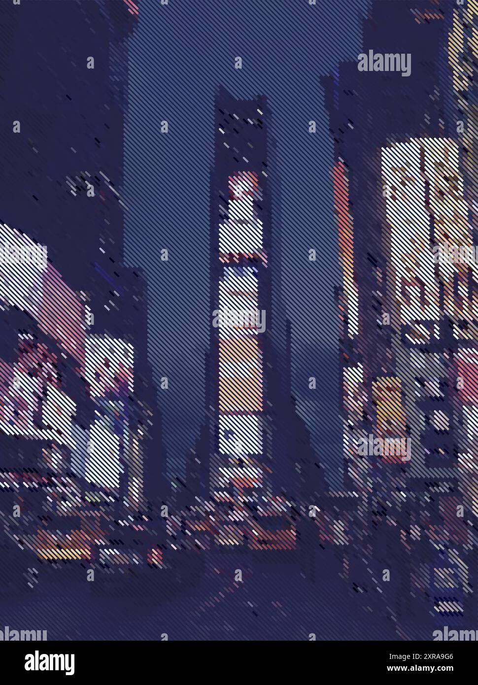 Modern Style Flyer or Cover Design for Your Business with Striped Urban ...