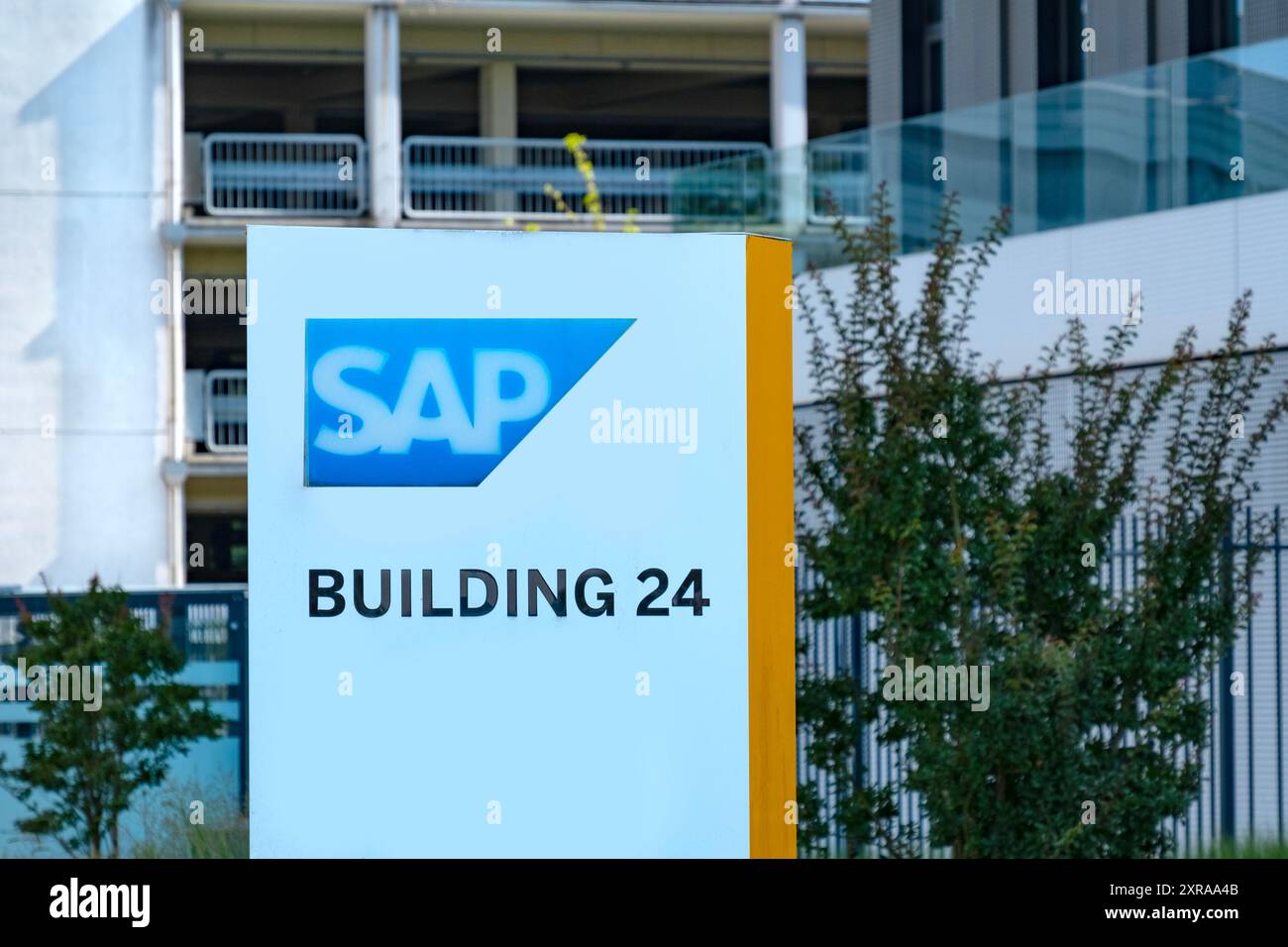 German multinational software SAP SE company, develops enterprise ...