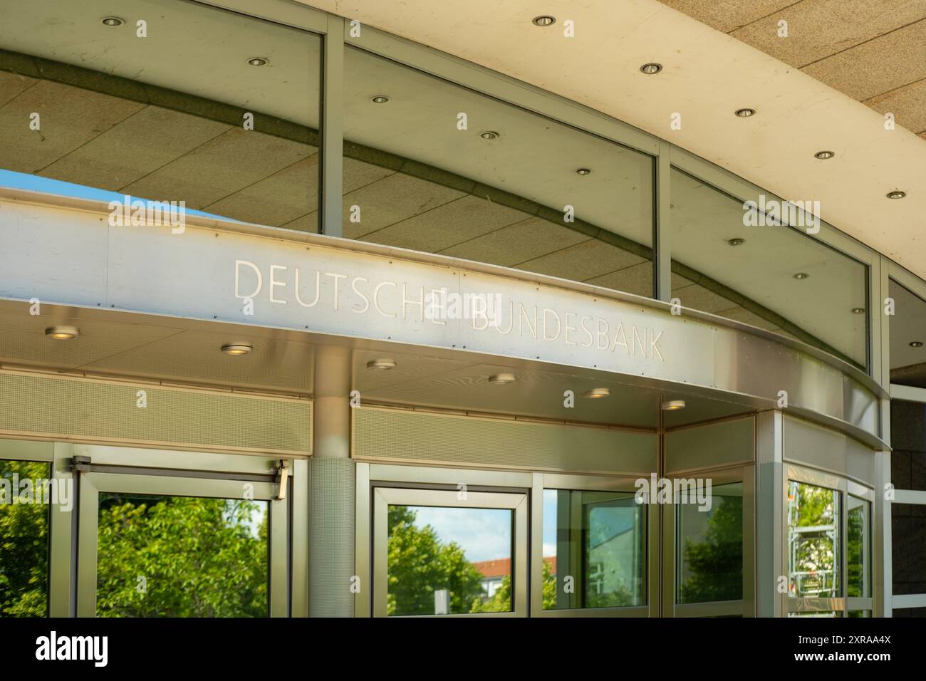 German Federal Bank building exterior, Deutsche Bundesbank, Central ...