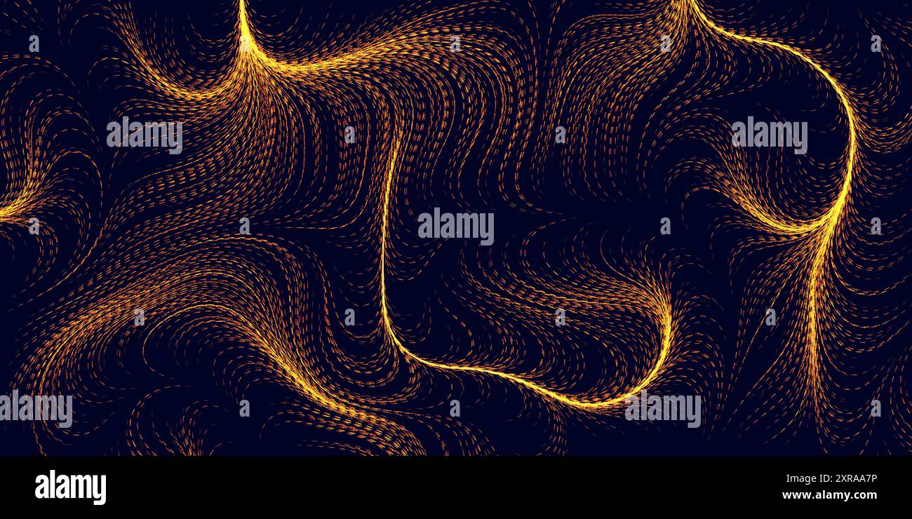 Abstract Modern Style Geometric Background Design, Golden Lit 3D ...