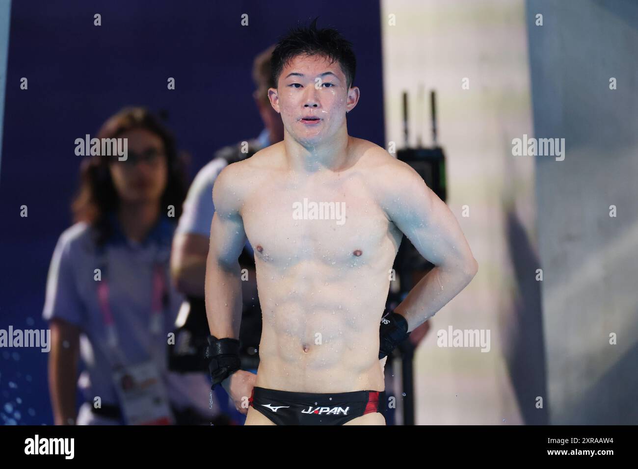 Saint-Denis, France. 9th Aug, 2024. Rikuto Tamai (JPN) Diving : Men's ...