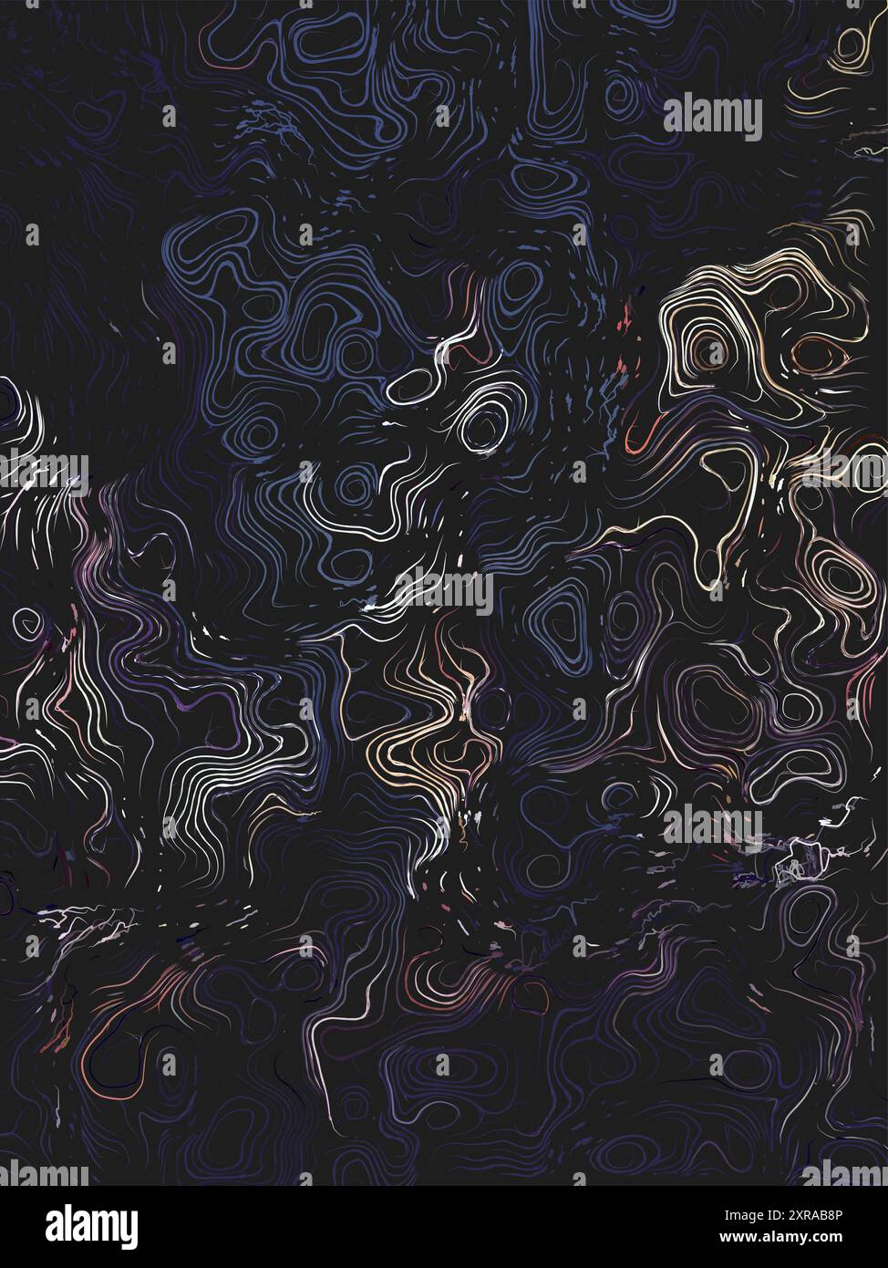 Abstract Modern Style Geometric Background Design, Colorful Round Lines ...