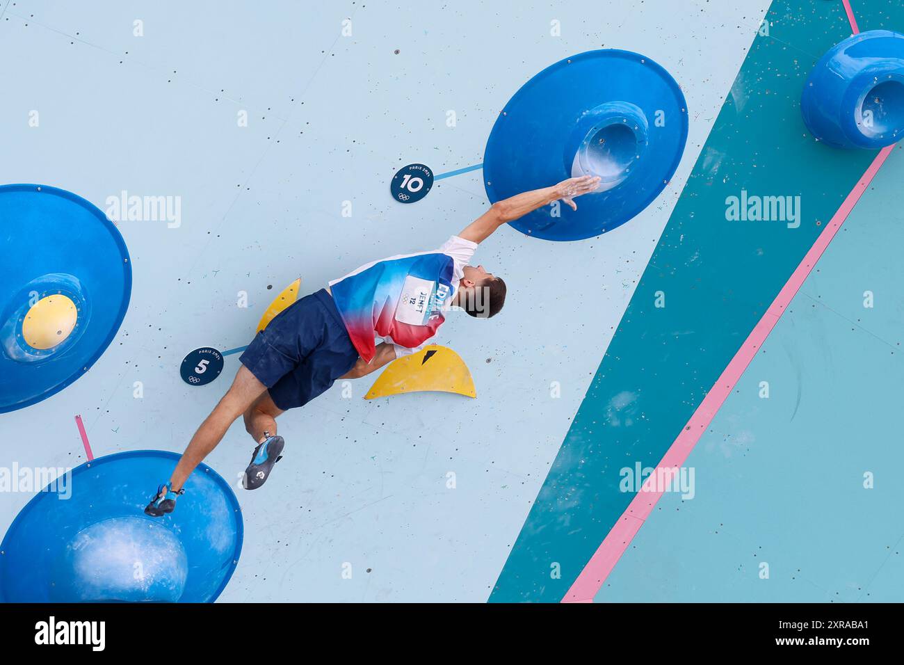 JENFT Paul of France Climbing Men's Boulder & Lead, Final Lead during ...