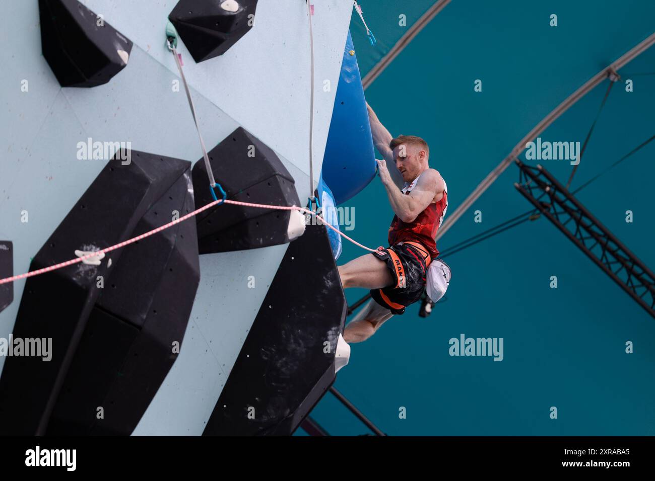 SCHUBERT Jakob of Austria Climbing Men's Boulder & Lead, Final Lead ...