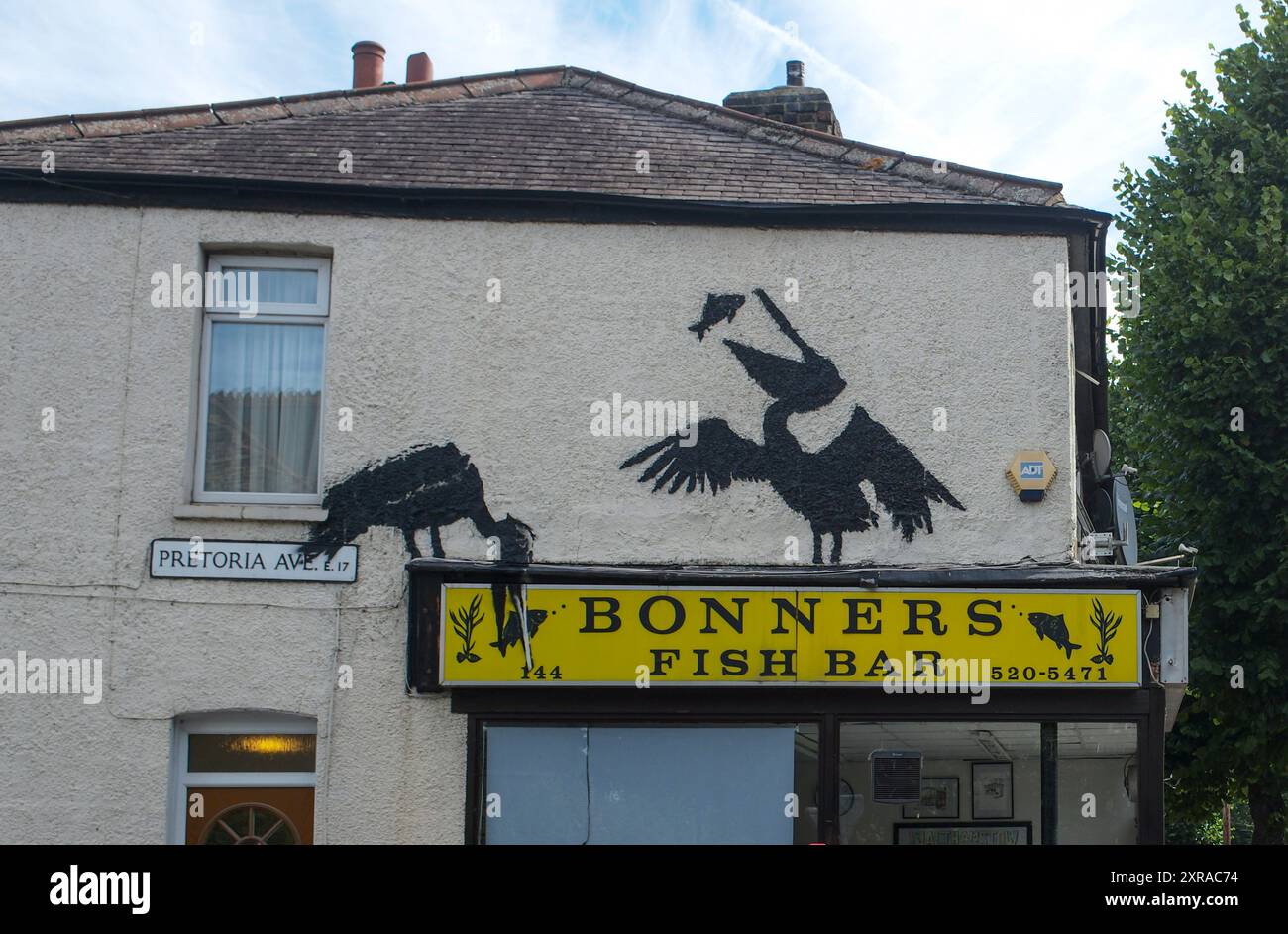 BANKSY © Jeff Moore - A new Banksy pelican artwork appears on ...