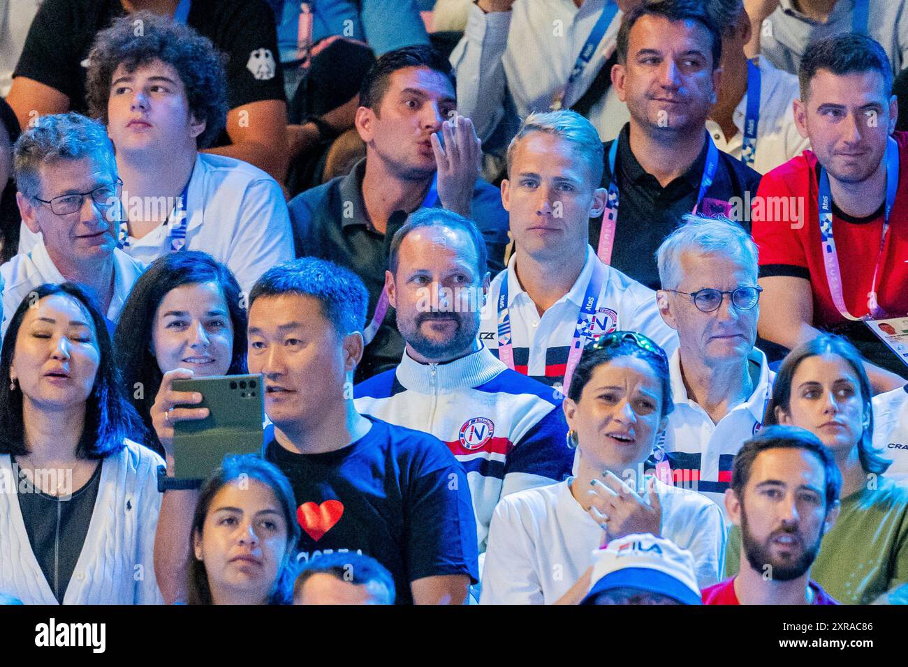 Paris, France 20240809. Norwegian Crown Prince Haakon and Prime ...
