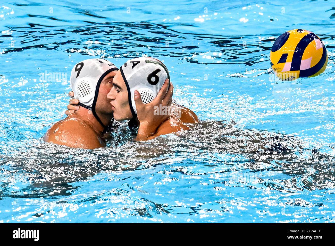Paris, France. 09th Aug, 2024. Nicholas Presciutti and Francesco ...
