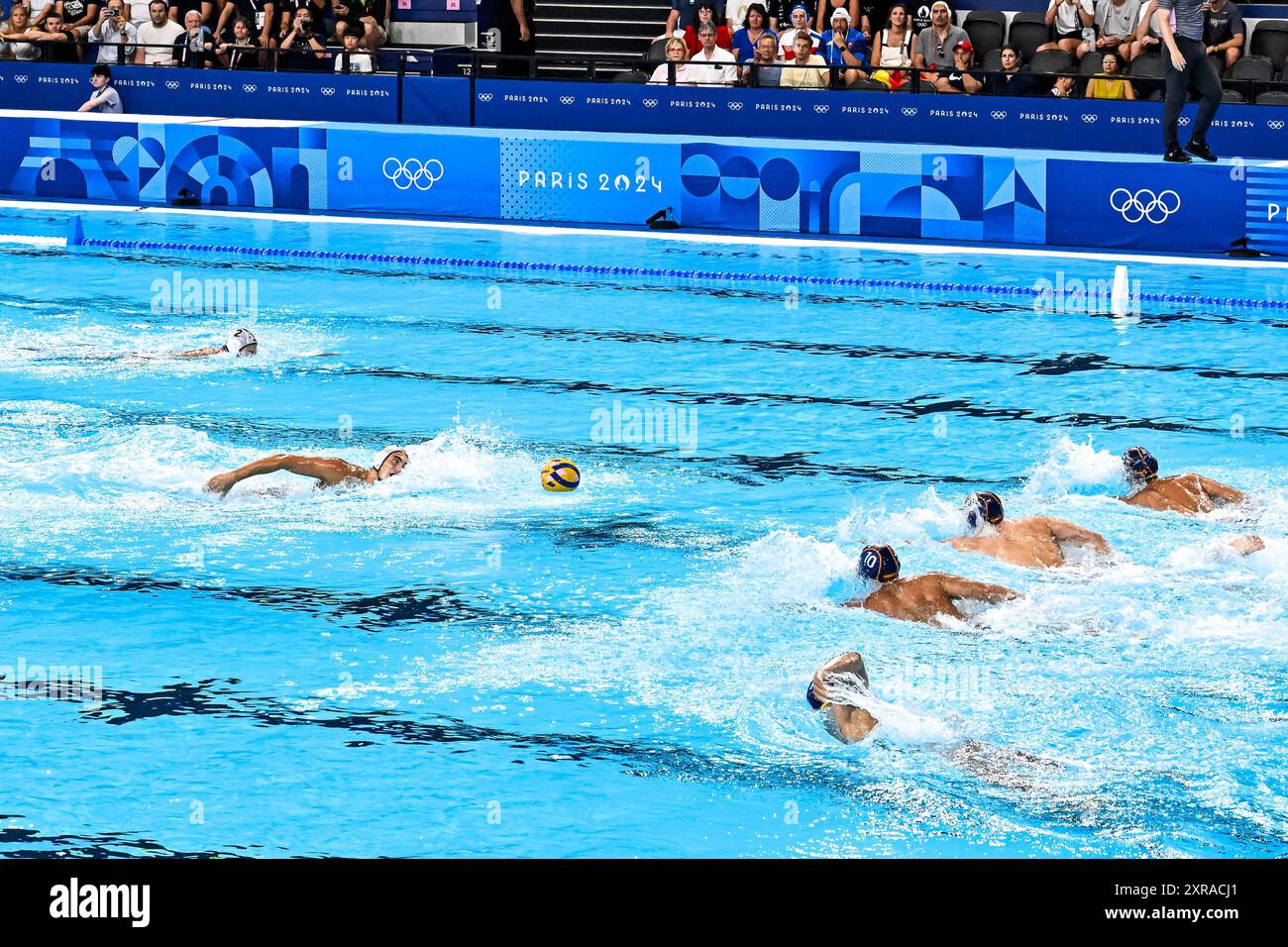 Paris, France. 09th Aug, 2024. Francesco Condemi of Italy during the ...