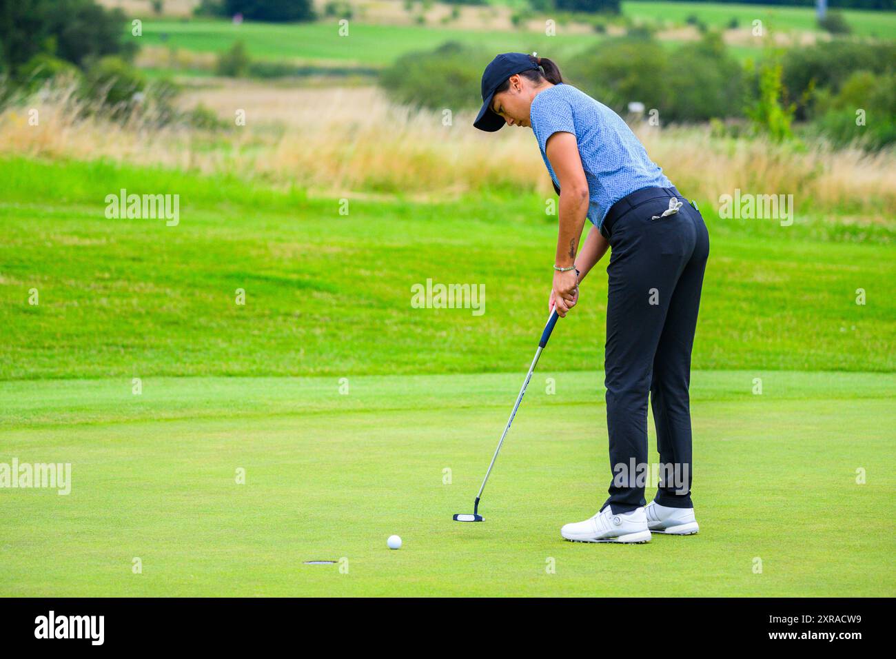 Stephanie Bunque (AUS). DK Caption: Smørum Ladies Open 2024. UK Caption ...