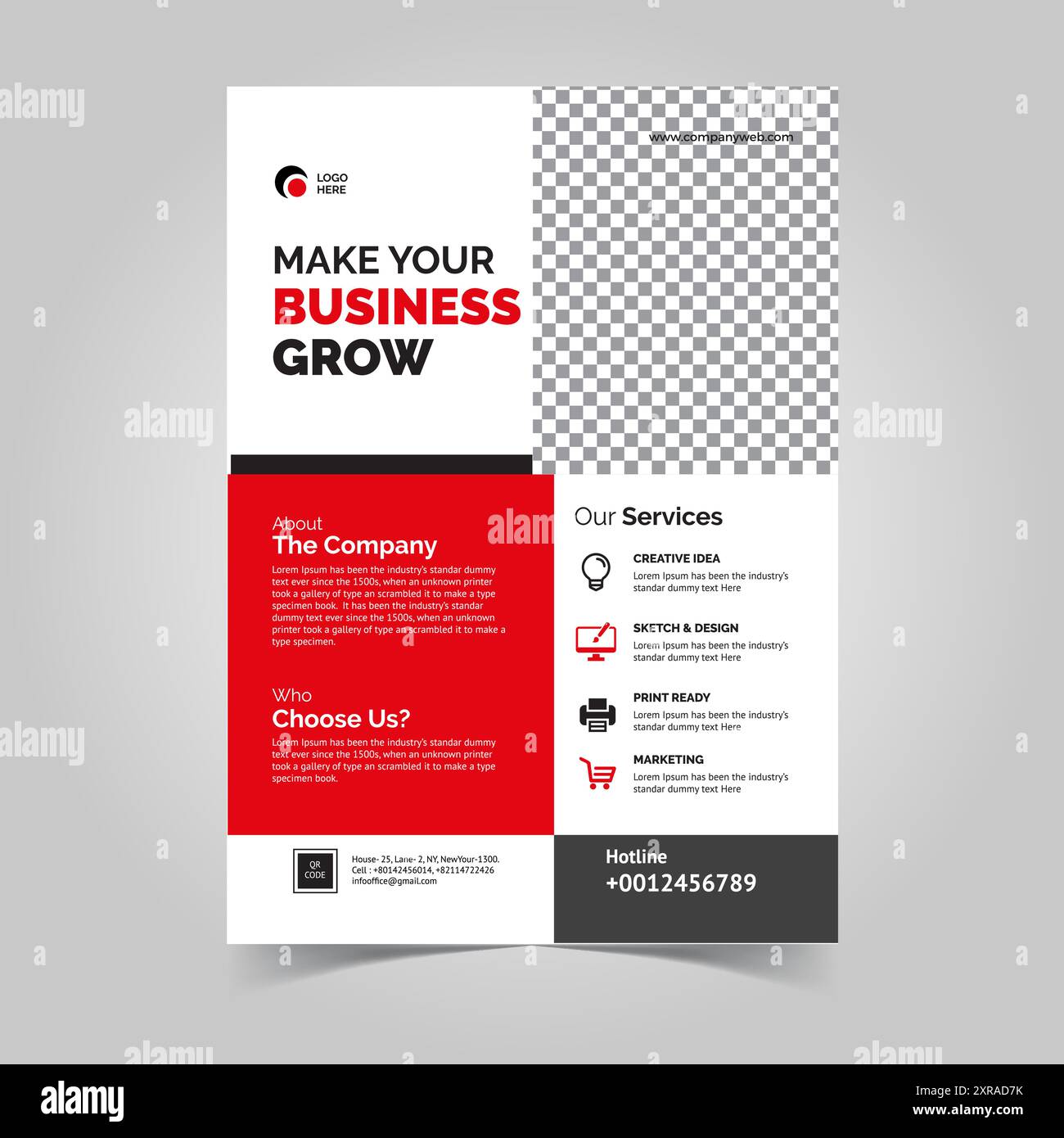Corporate Business Flyer Template Vector Stock Vector Image & Art - Alamy