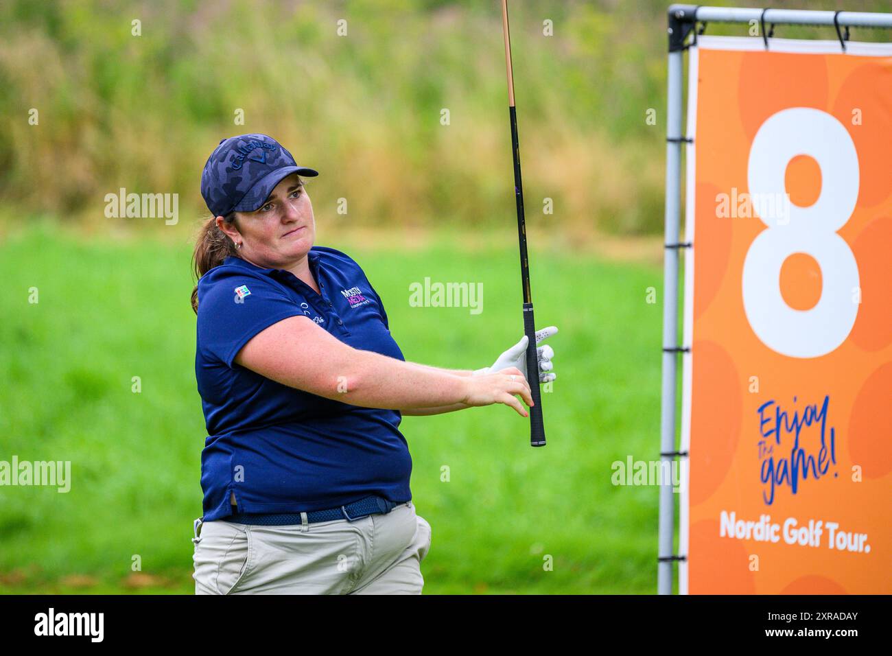 Sarah Gee (ENG). DK Caption: Smørum Ladies Open 2024. UK Caption ...