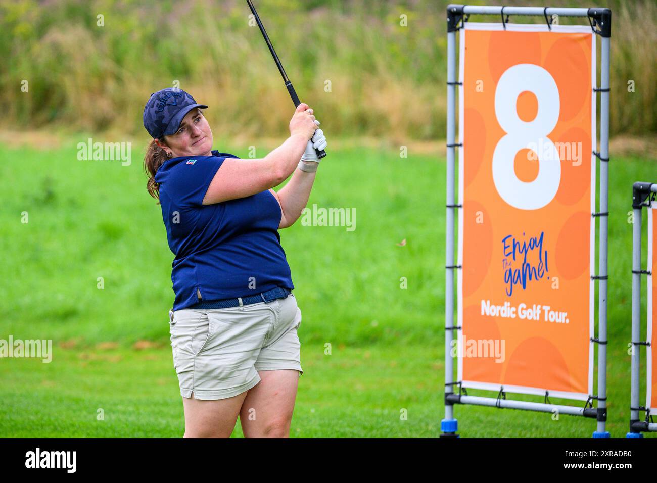 Sarah Gee (ENG). DK Caption: Smørum Ladies Open 2024. UK Caption ...