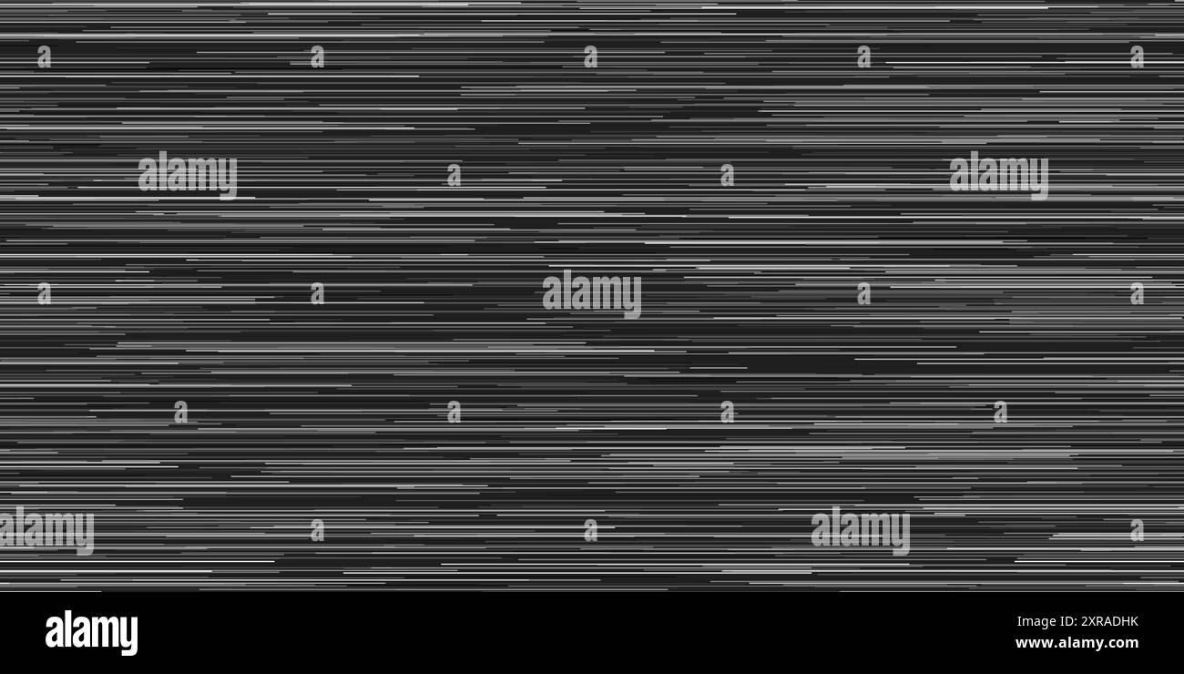 Dark Black and White Horizontally Striped Surface - Digitally Generated ...