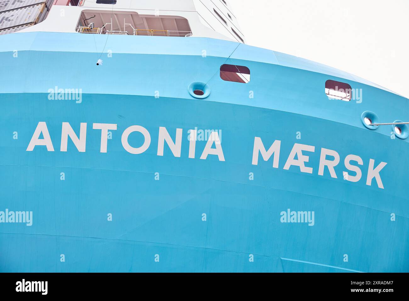 Aarhus, Denmark. 09th Aug, 2024. Danish shipping company A.P. Moller ...