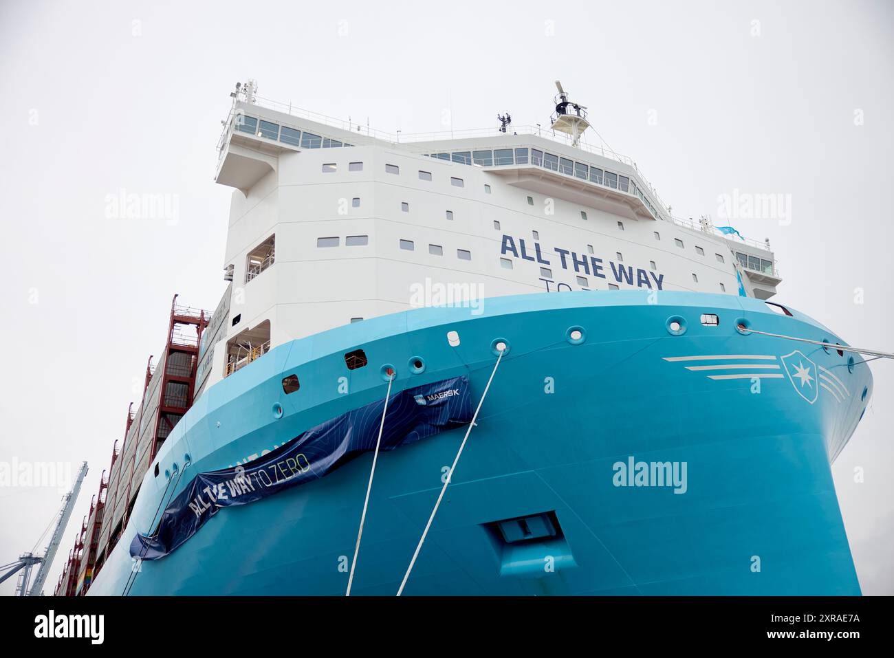 Aarhus, Denmark. 09th Aug, 2024. Danish shipping company A.P. Moller ...