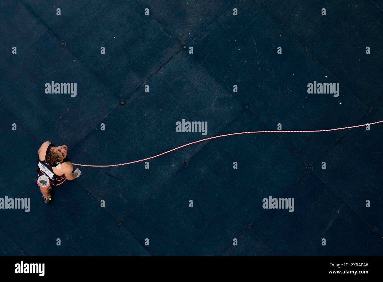 Toby Roberts of Great Britain competes in the men's boulder and lead ...