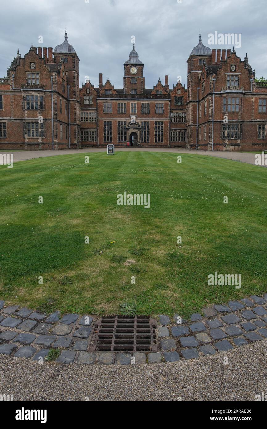 view of Aston Hall, is a listed Jacobean house museum designed by John ...