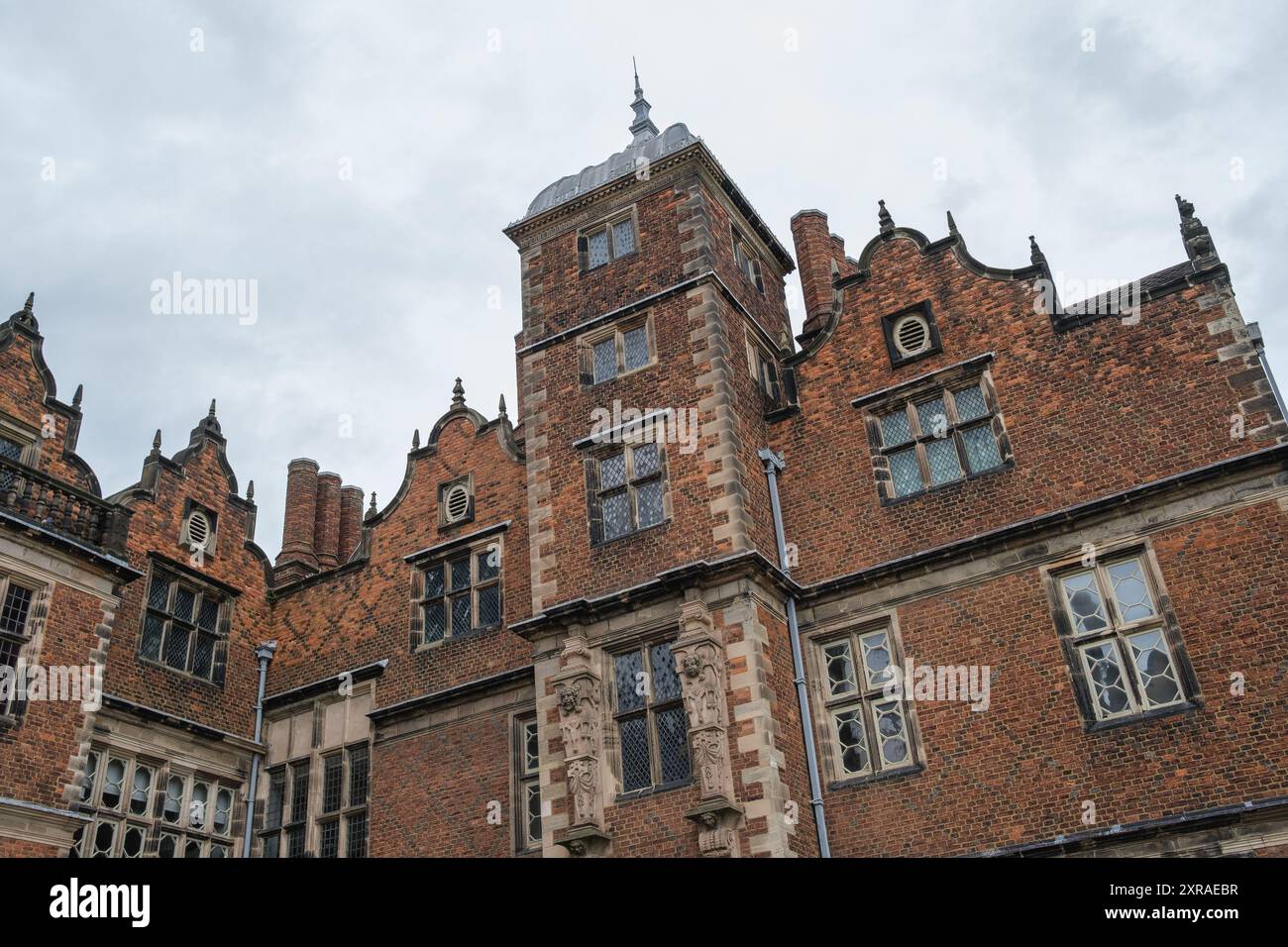 view of Aston Hall, is a listed Jacobean house museum designed by John ...