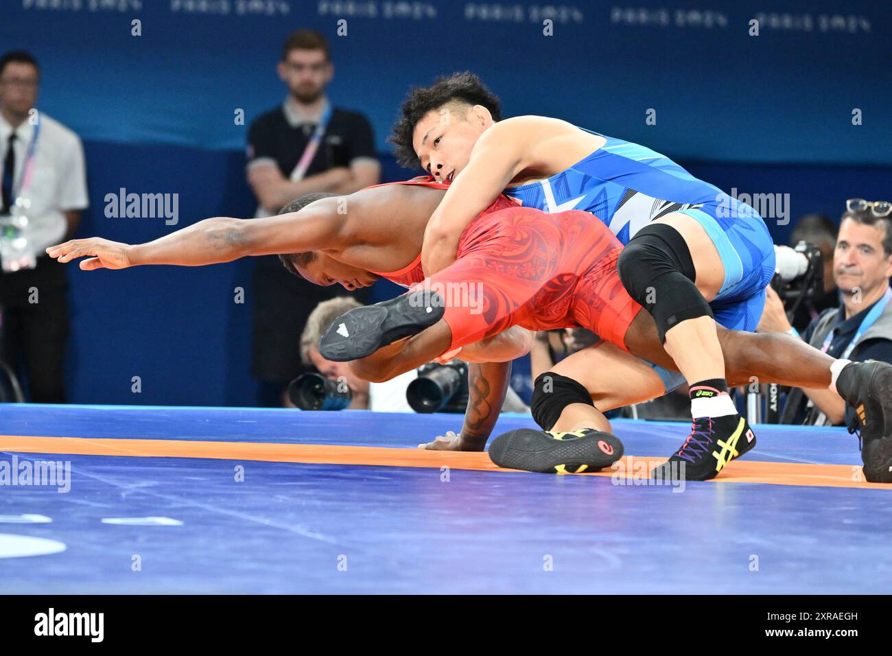 TAKATANI Daichi Japan (JPN), GARZON CABALLERO Geandry (CUB), Wrestling ...