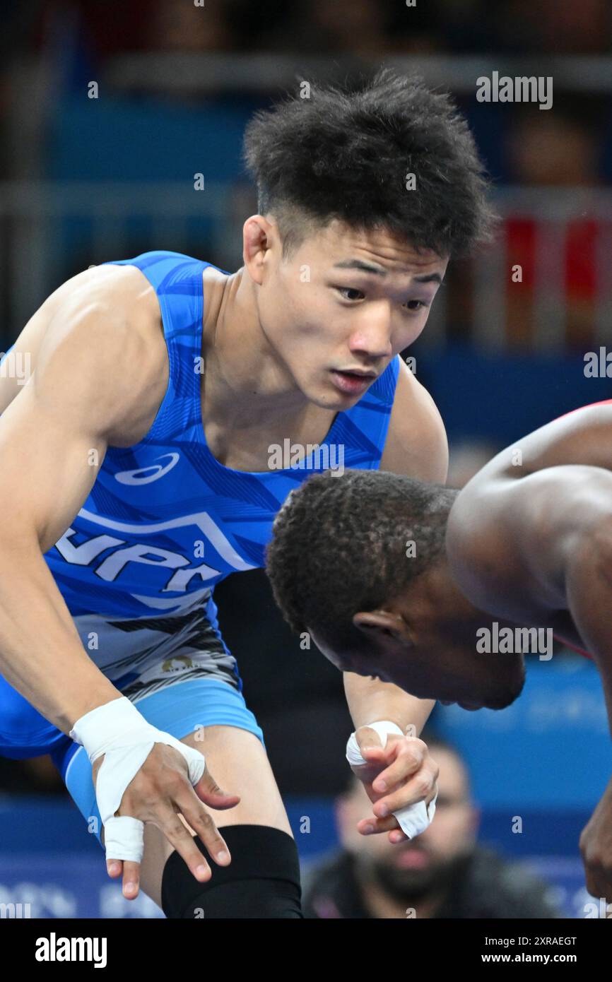 TAKATANI Daichi Japan (JPN), GARZON CABALLERO Geandry (CUB), Wrestling ...