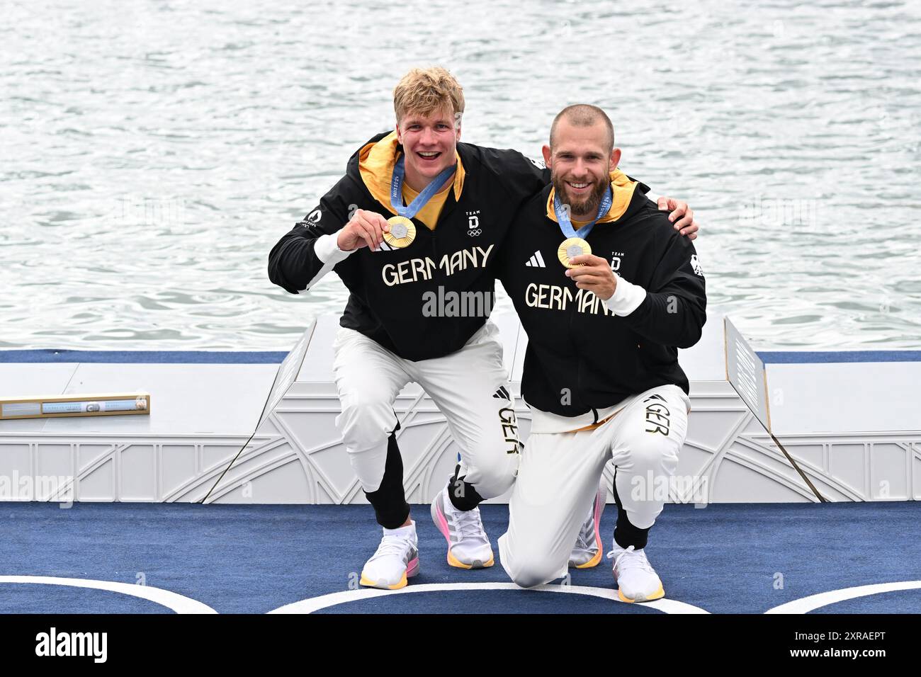 Vaires Sur Marne, France. 09th Aug, 2024. Olympics, Paris 2024, canoe ...