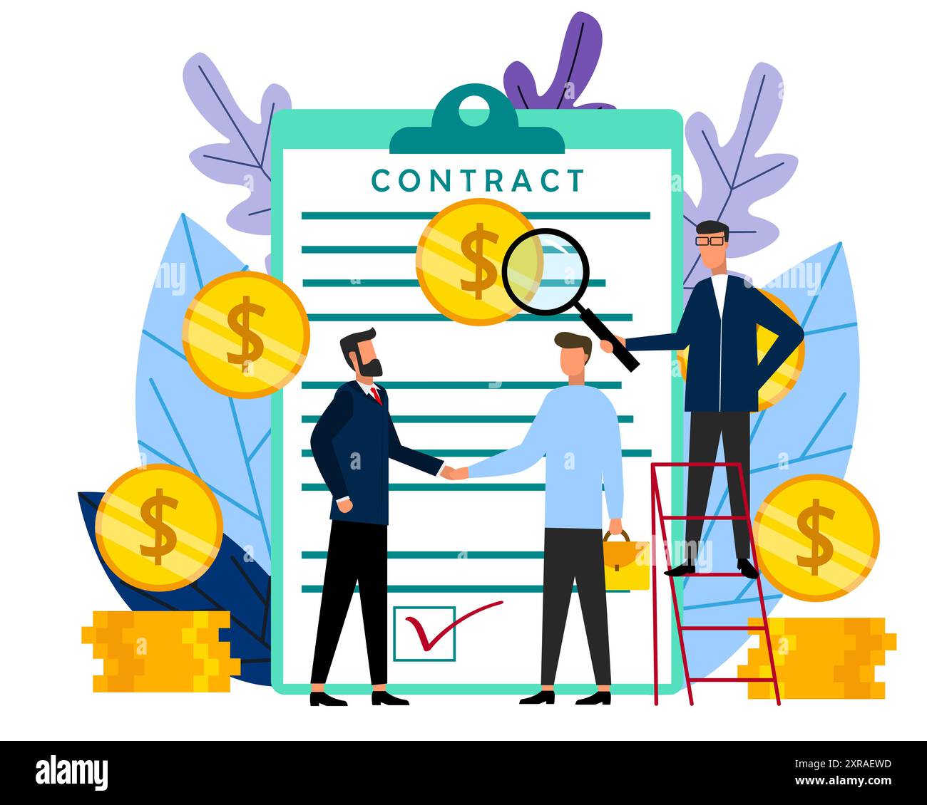 Legal conclusion Stock Vector Images - Alamy