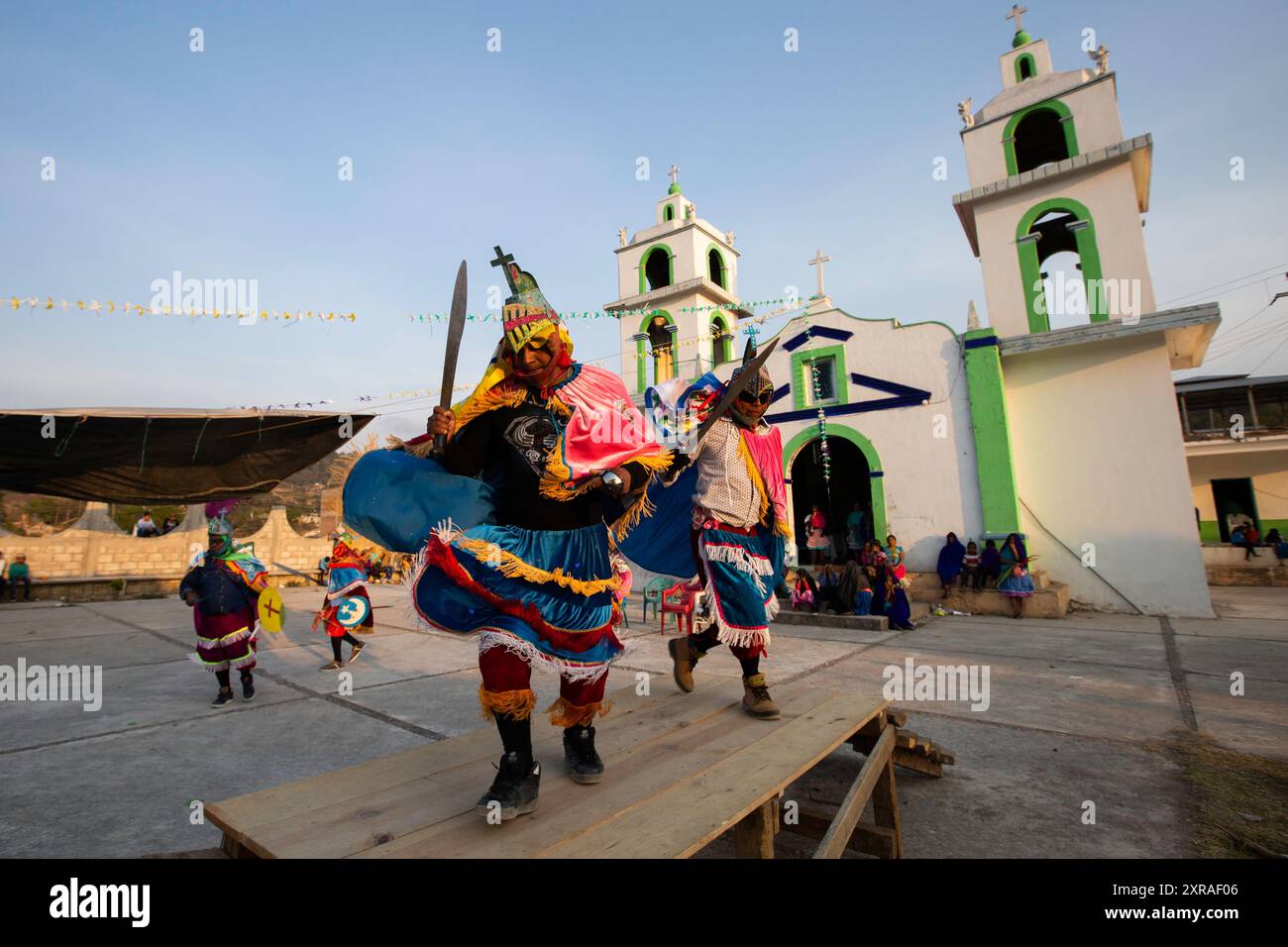 Dance of Moors and Christians in the Nahua community of Alcozacan ...