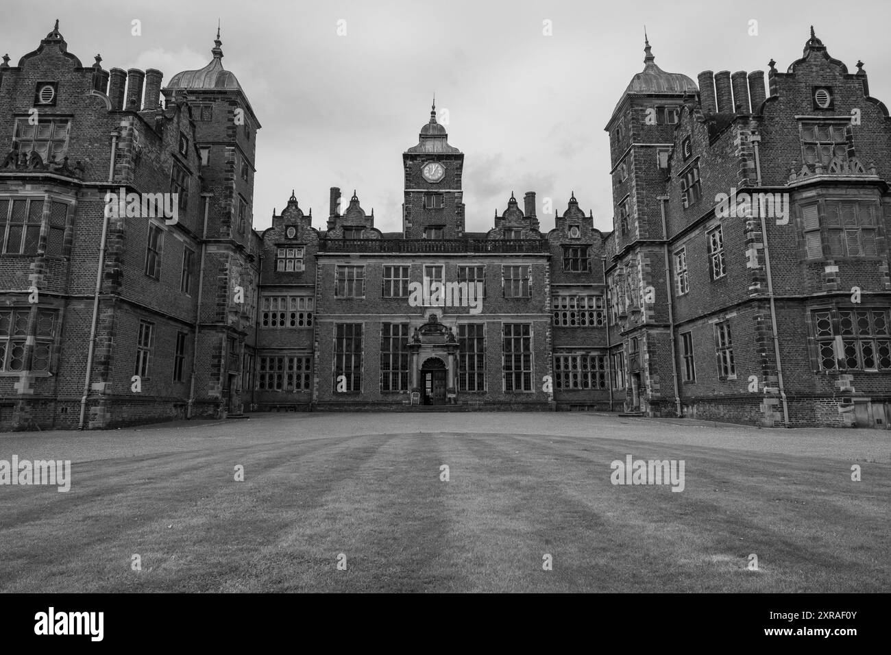 view of Aston Hall, is a listed Jacobean house museum designed by John ...