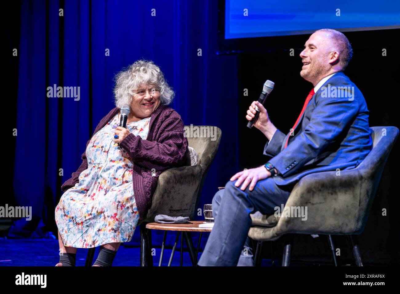 Edinburgh, United Kingdom. 09 August, 2024 Pictured: L to R: Miriam ...