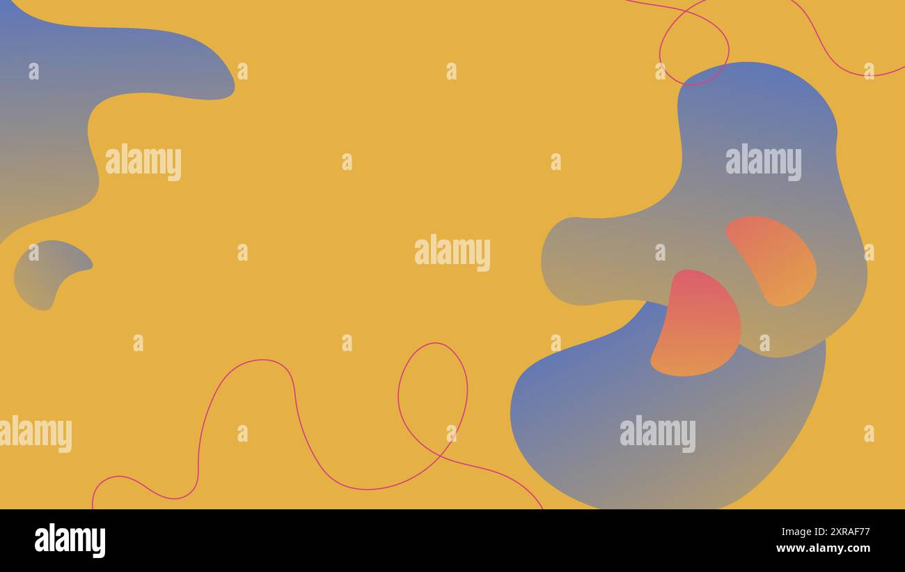 Simple abstract background in flat style with lines and gradients ...