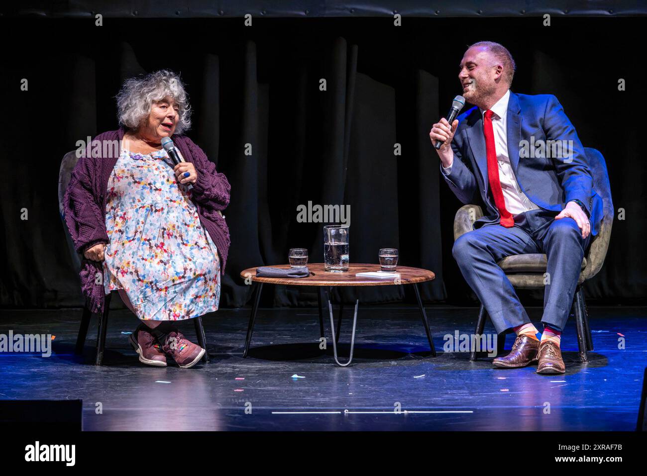 Edinburgh, United Kingdom. 09 August, 2024 Pictured: L to R: Miriam ...