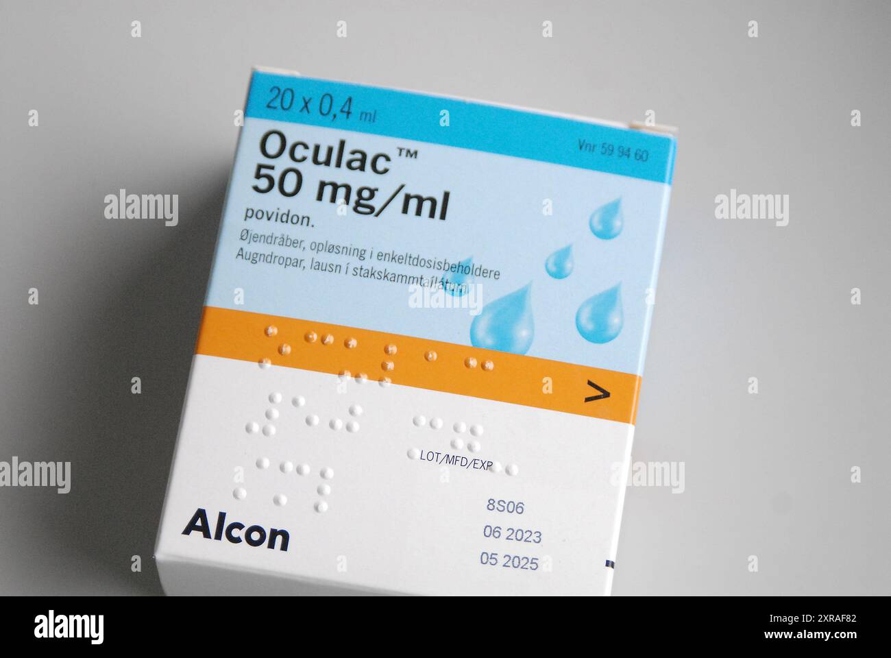 Alcon eye drop hi-res stock photography and images - Alamy