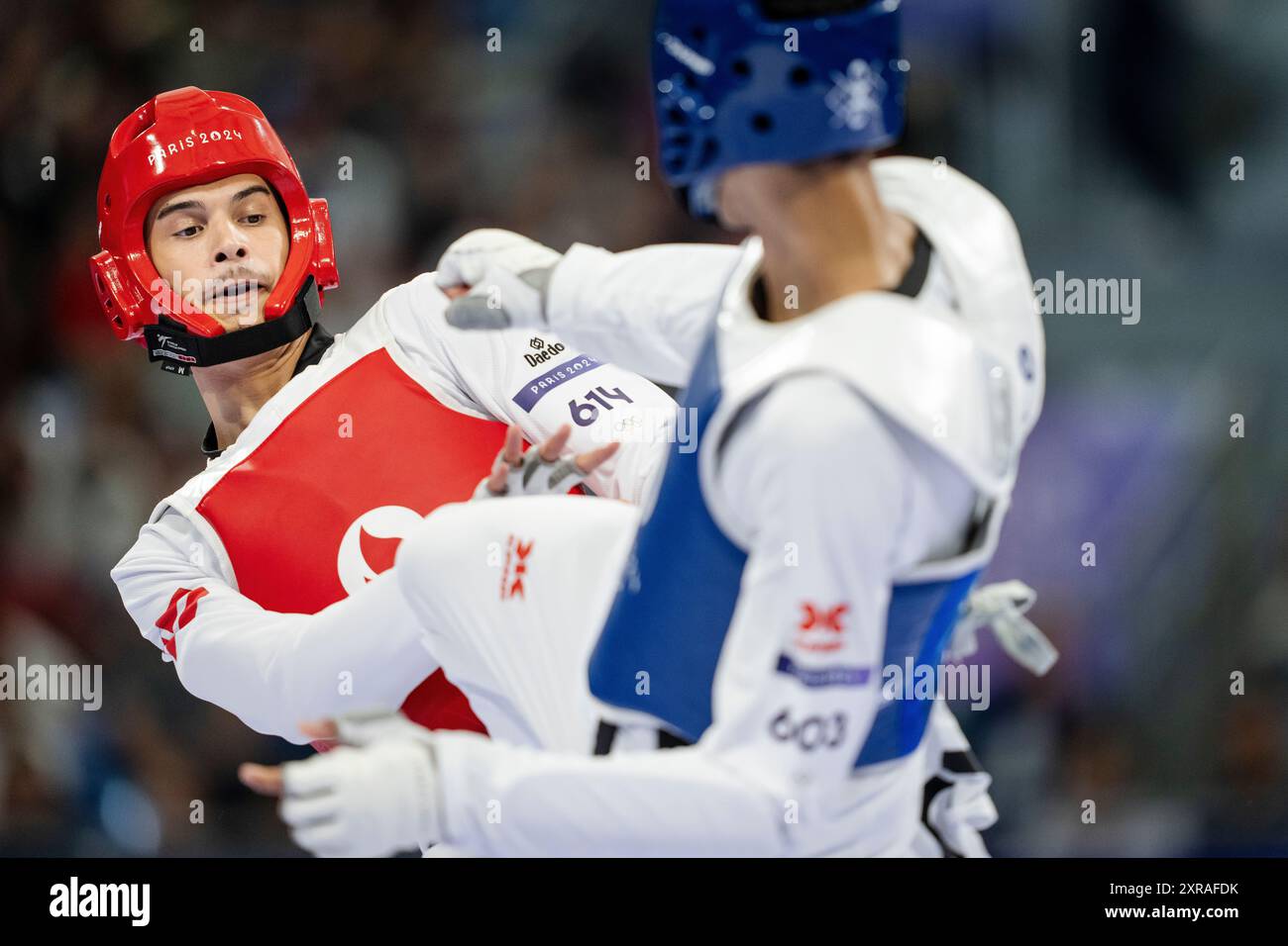 Paris, Frankrig. 09th Aug, 2024. Edi Hrnic from Denmark and the ...