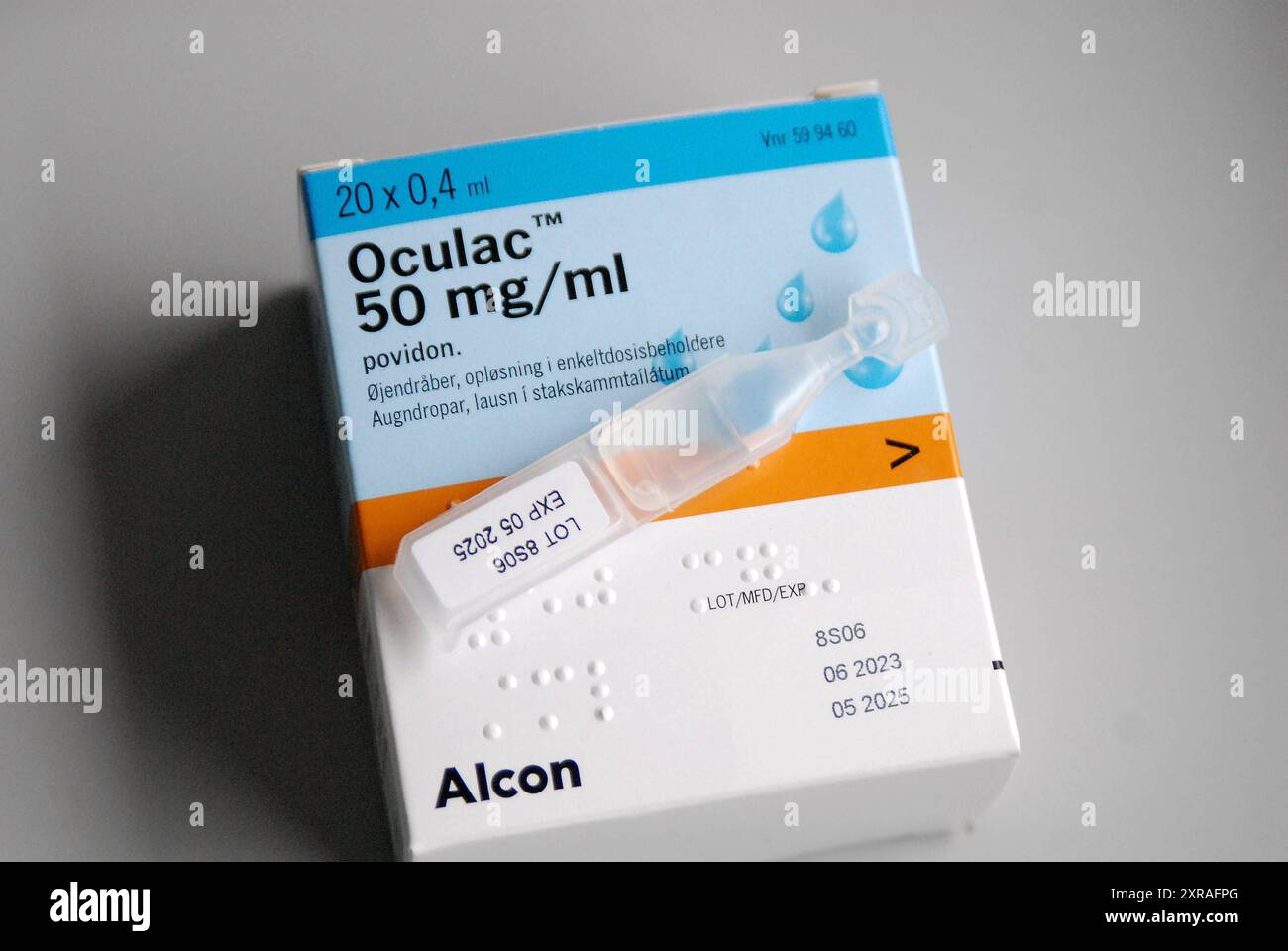 Oculac 50 mg ml hi-res stock photography and images - Alamy