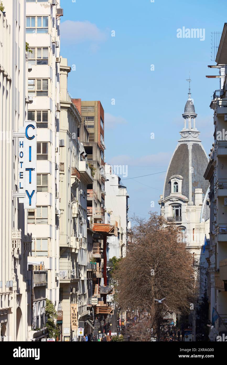 The colonial architecture dome of the Palacio Raggio, Monserrat, Buenos ...