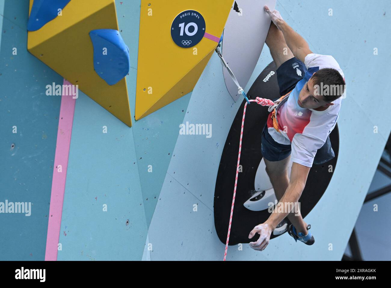 Paris, France. 09th Aug, 2024. Paul Jenft (FRA) competes in Sport ...