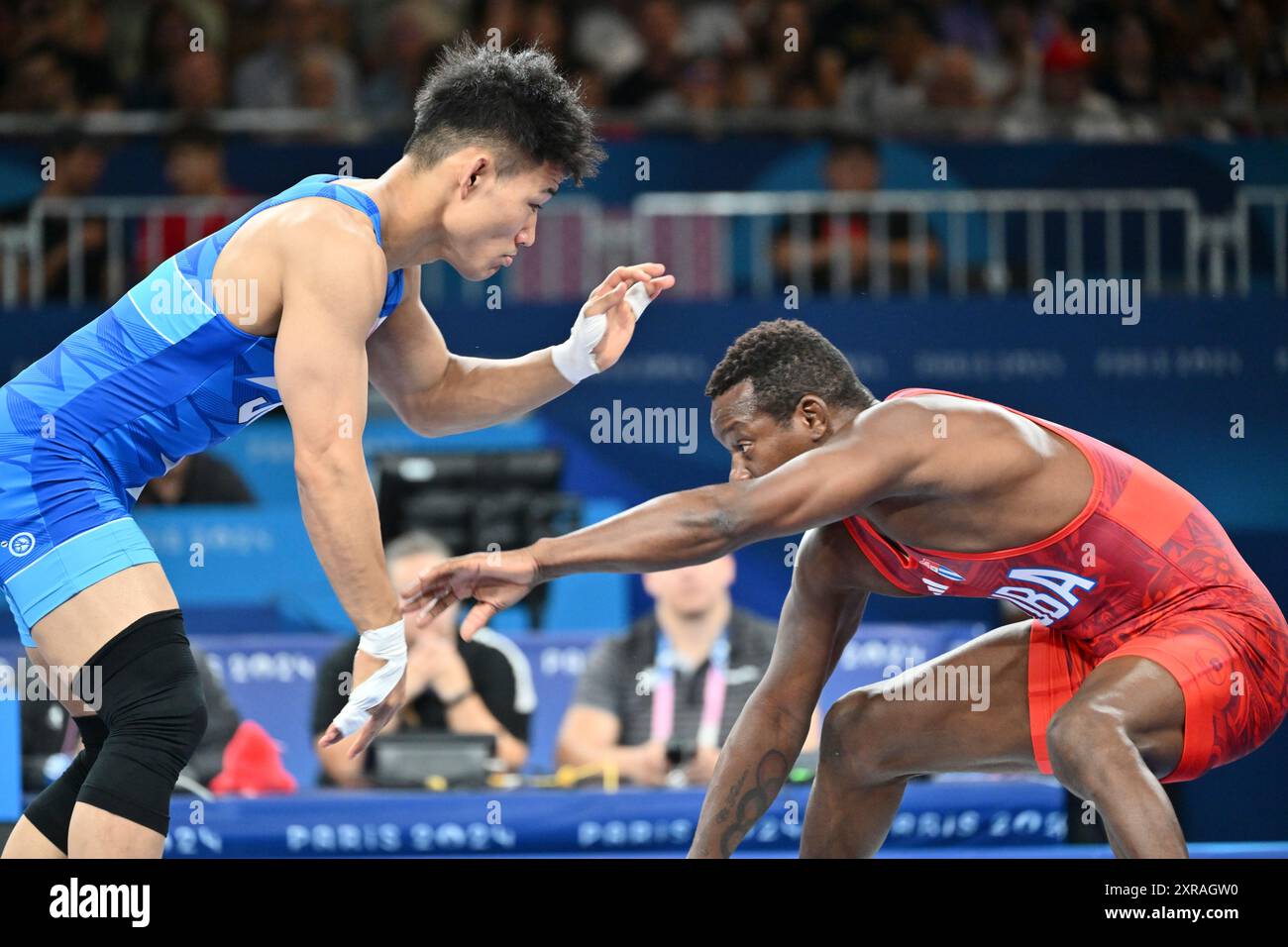 TAKATANI Daichi Japan (JPN), GARZON CABALLERO Geandry (CUB), Wrestling ...