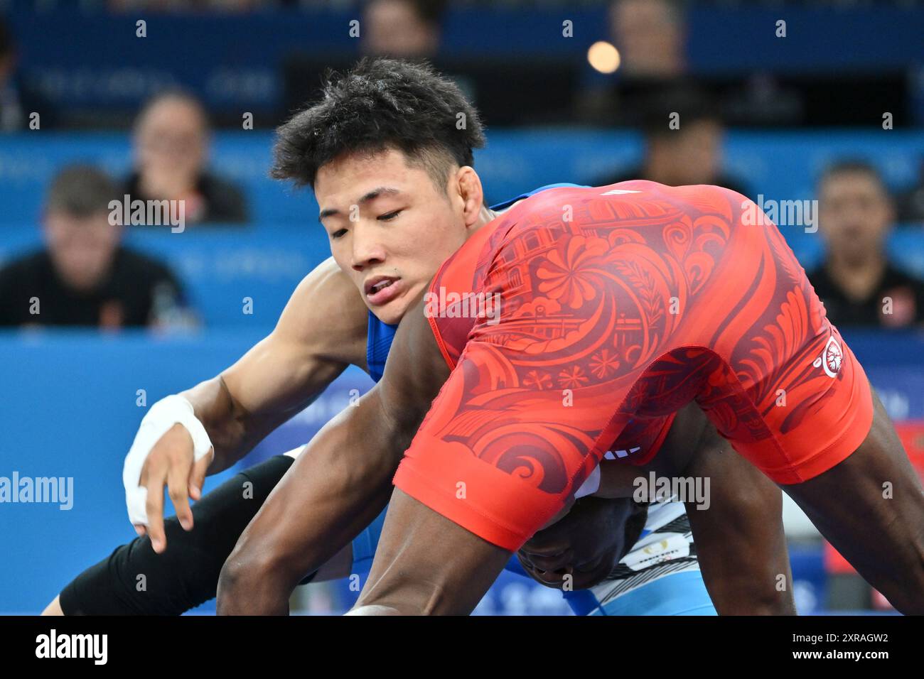 Olympic games free style wrestling hi-res stock photography and images ...