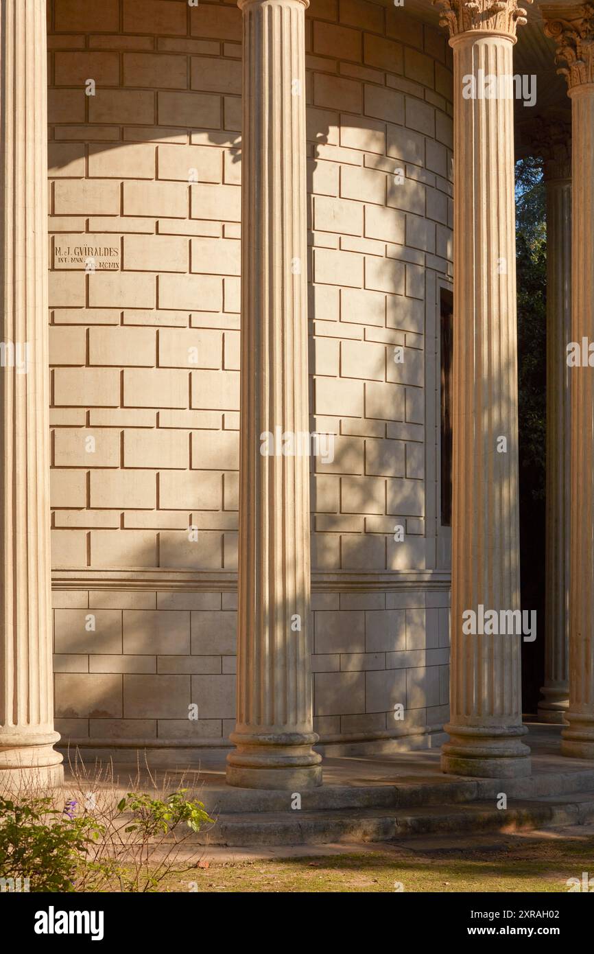 Colonial architecture building inside the EcoPark (Ecoparque) in ...