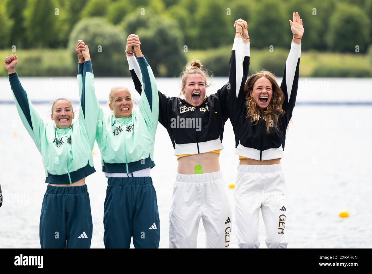 PUPP Noemi, FOJT Sara (Ungarn), PASZEK Paulina, HAKE Jule Marie ...