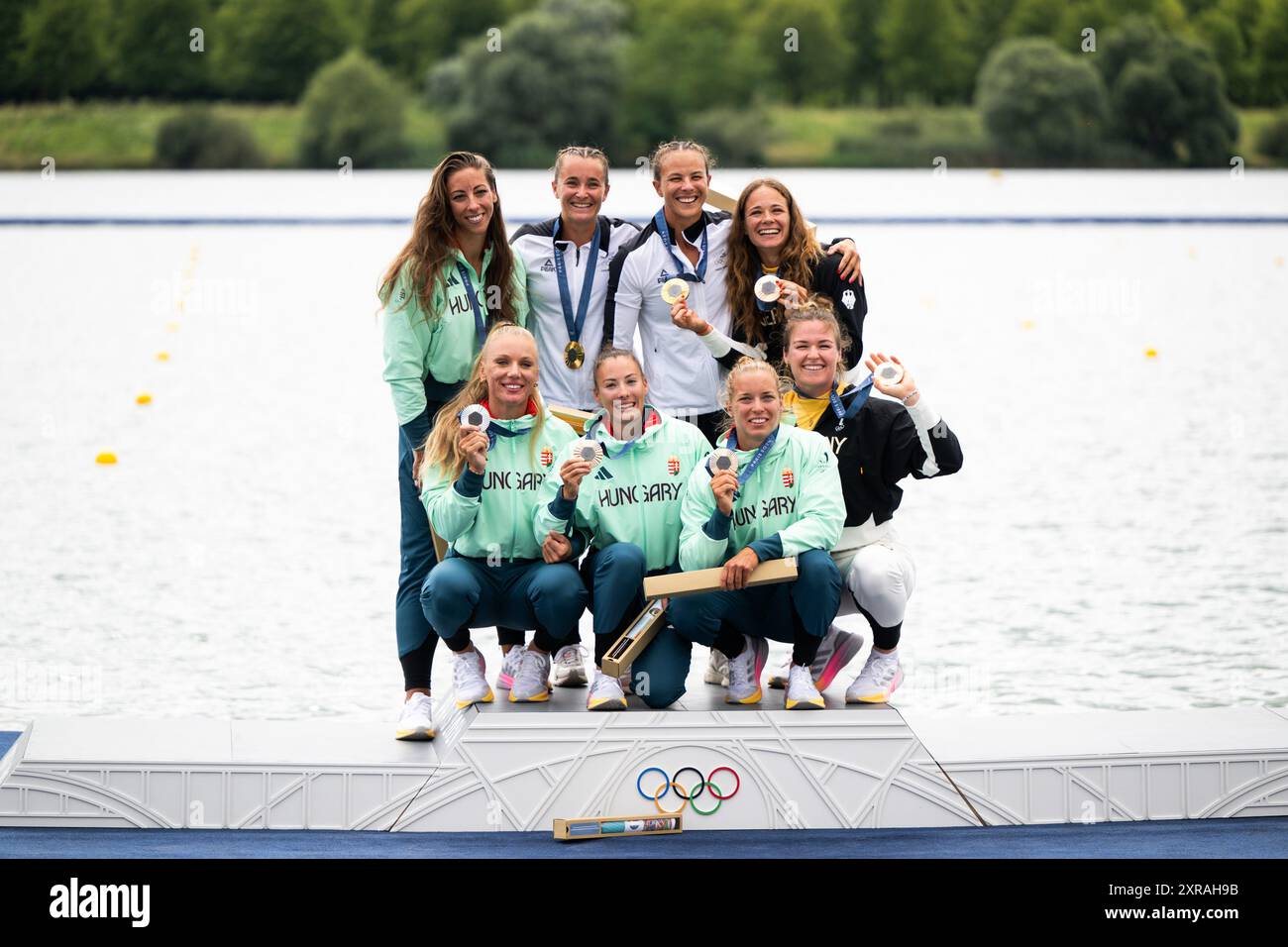 PUPP Noemi, FOJT Sara (Ungarn), PASZEK Paulina, HAKE Jule Marie ...