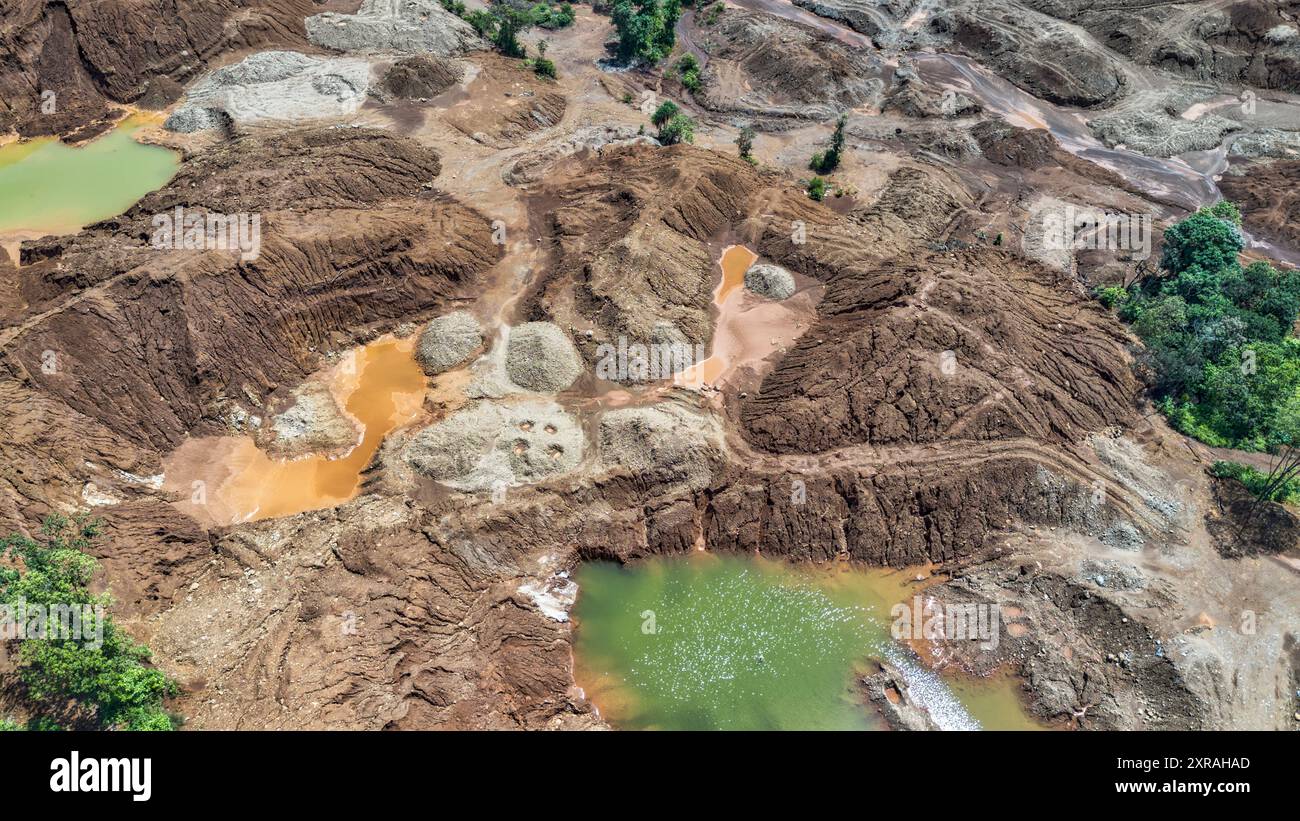 Nickel mining in Sulawesi, Indonesia Stock Photo - Alamy