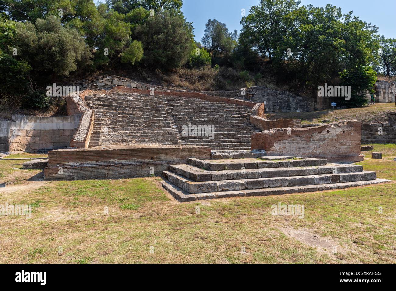 The ancient city of Apollonia is situated in southwestern Albania ...
