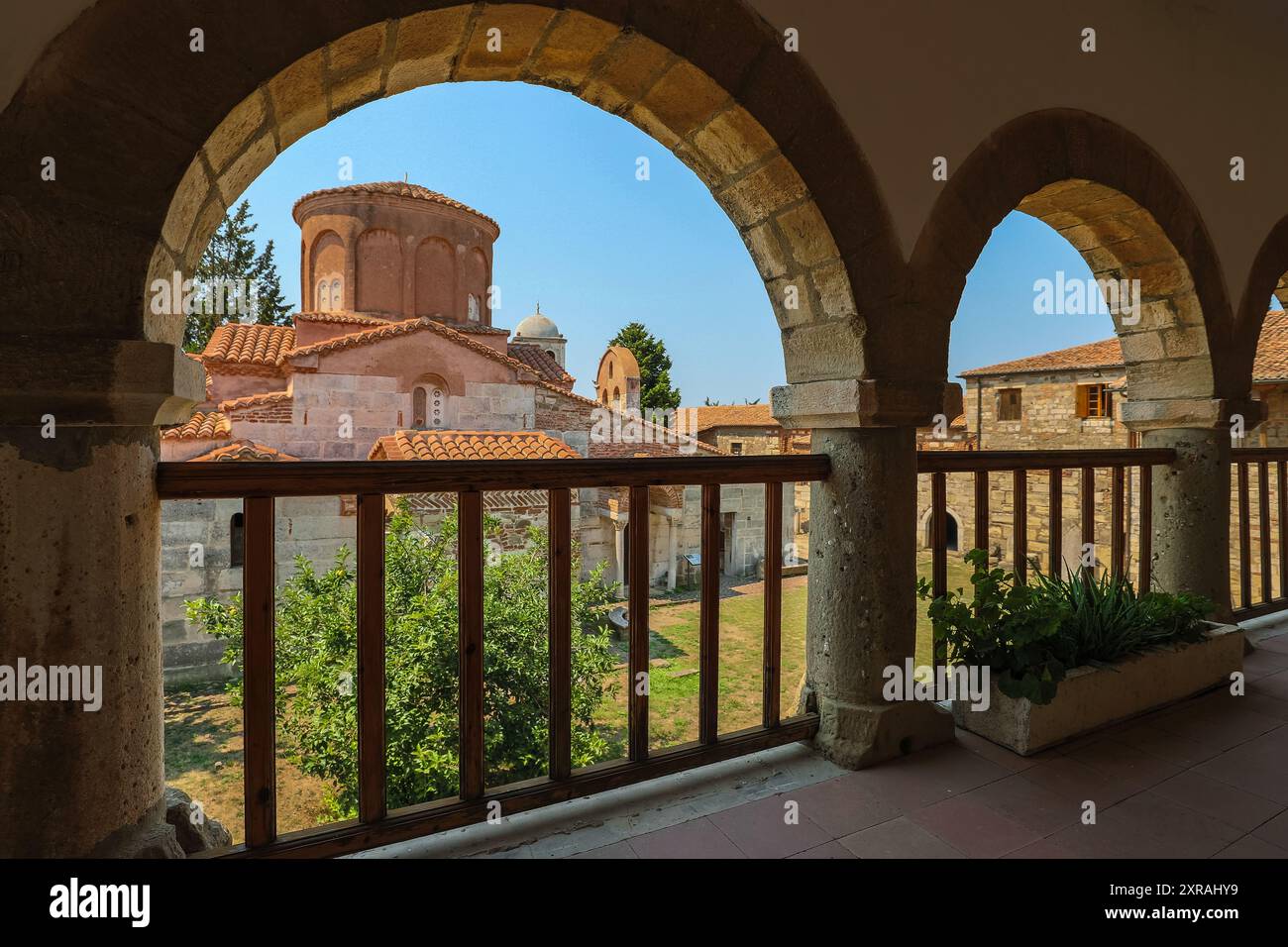 The ancient city of Apollonia is situated in southwestern Albania ...