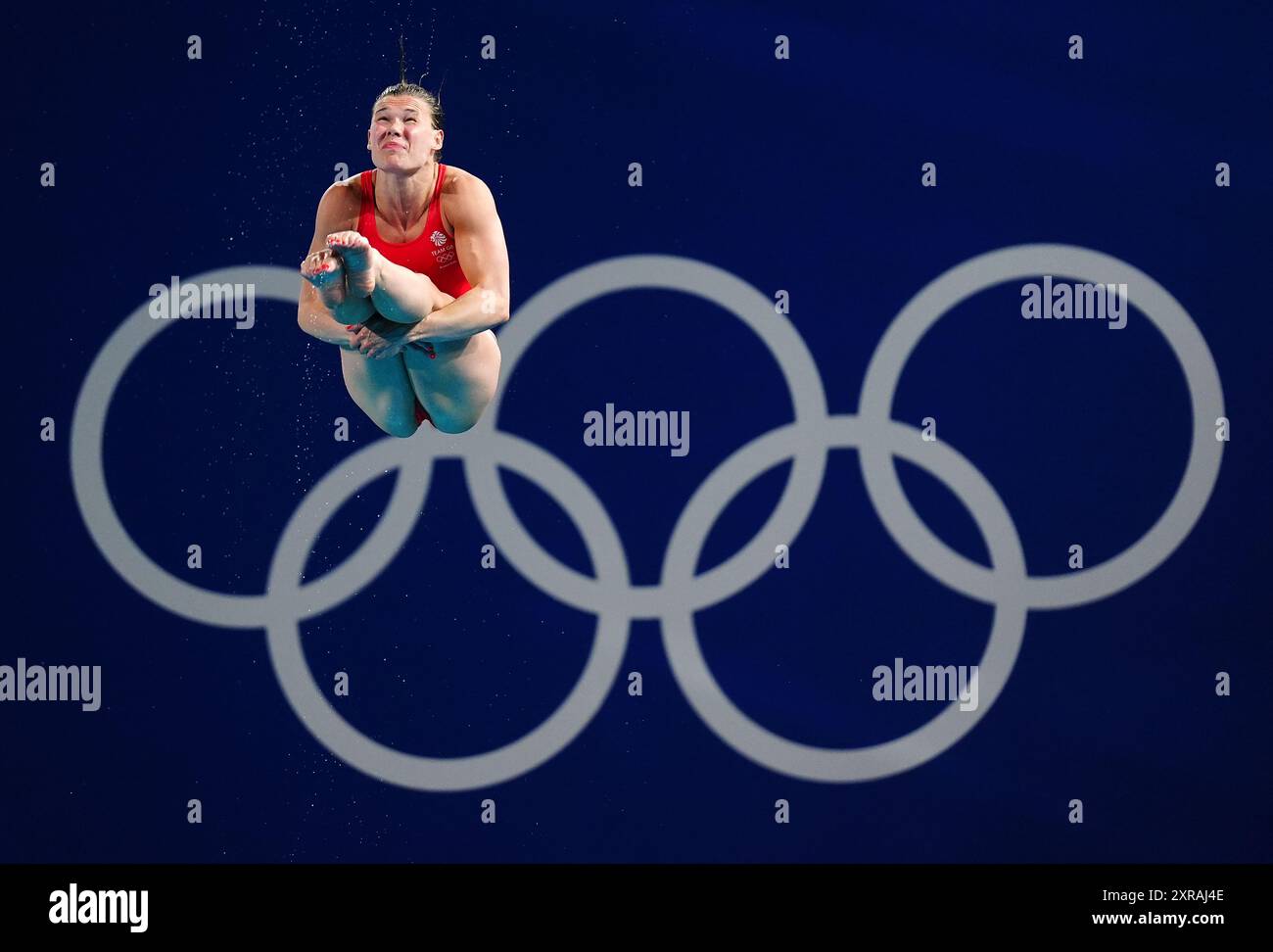 Great Britain's Grace Reid during the Women's Diving 3m Springboard ...