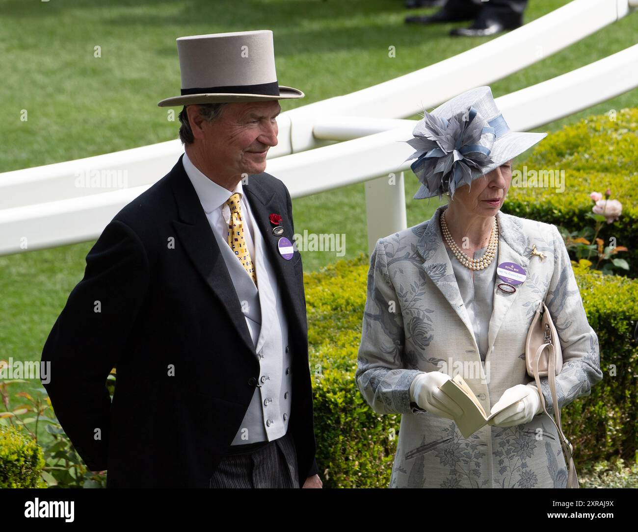 Ascot, UK. 20th June, 2024. Princess Anne, The Princess Royal in the ...